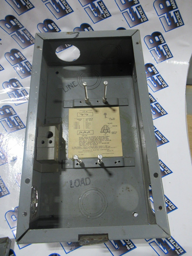 Westinghouse SEH, 10A, 480V, 3P, E EH VINTAGE Circuit Breaker Enclosure -EN11 | eBay