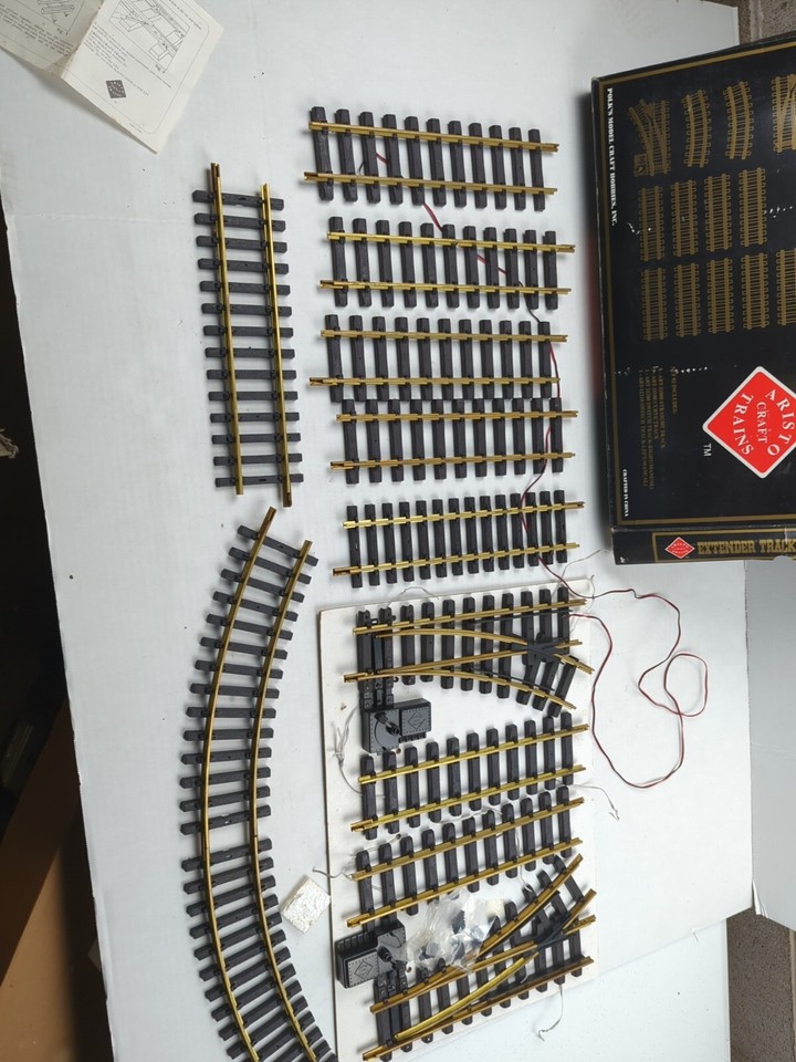 Aristo Craft Trains ART-12092 Extender Track Set-2 #1 Gauge Aristocraft ...