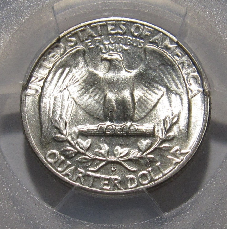 1946 D Washington Quarter - PCGS MS63 Condition - 27SU | eBay