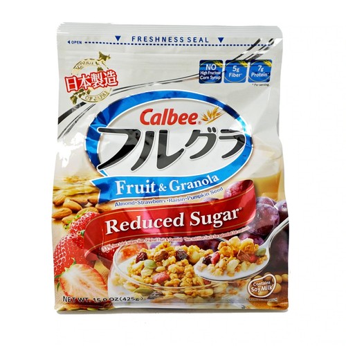 Calbee Frugra Fruit Granola Reduced Sugar 15oz | eBay