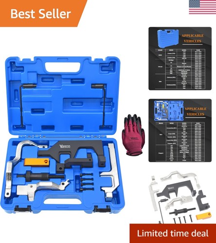 Precision Camshaft Alignment Timing Tool Kit with Portable Case ...