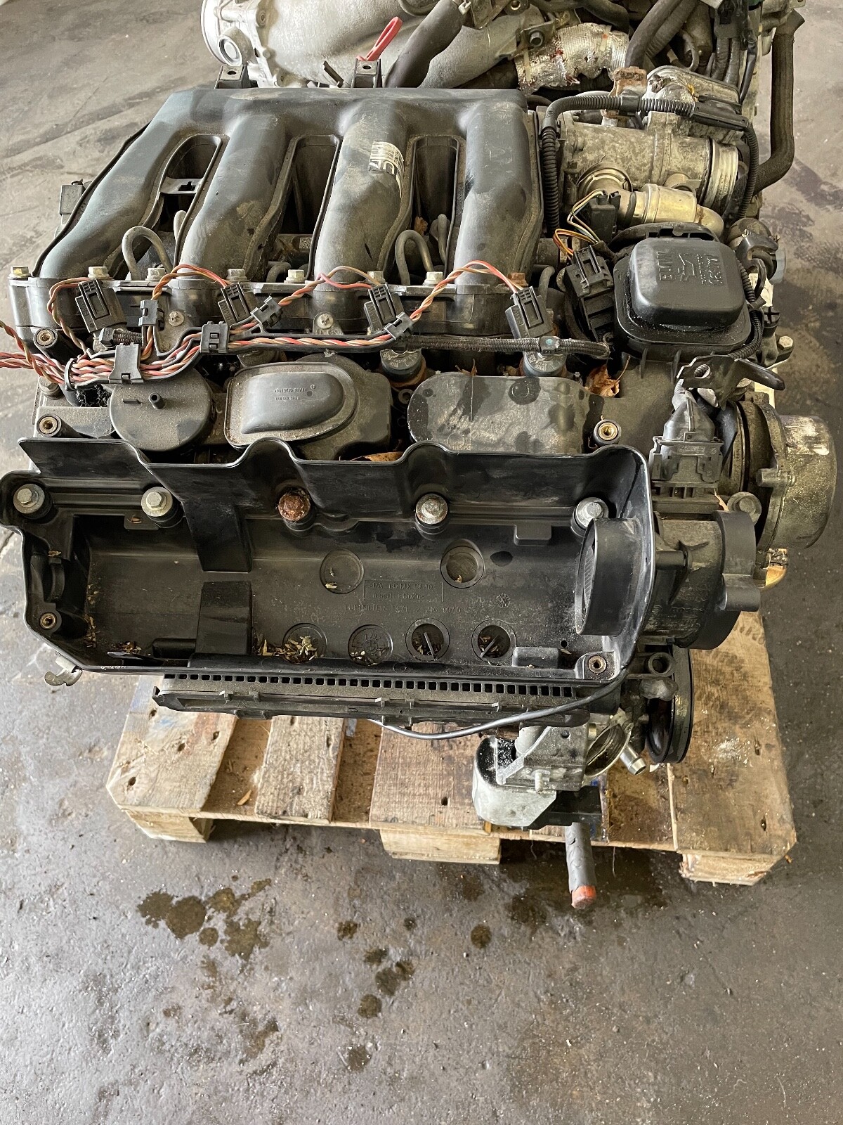 BMW 318D M47 E91 Touring BJ 2006 Motor Engine M47 Komplett mit 171000KM ...