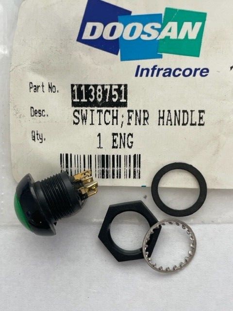 DEVELON DOOSAN FORWARD, NEUTRAL, REVERSE HANDLE SWITCH, PART 1138751 ...