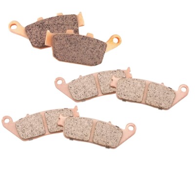 EBC FA226HH Front & FA140HH Rear HH Brake Pads Set for 2011-17 Triumph ...