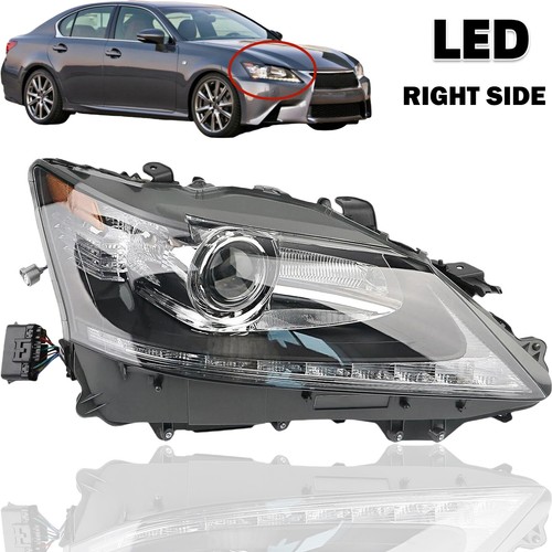HID w/o AFS LED For 2013-2015 Lexus GS350 GS450h DRL Projector ...