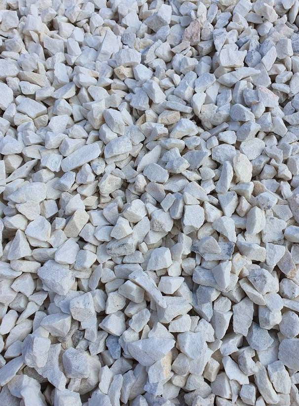 Decorative Garden Stones ice WHITE Marble Chipping Greece Sizes Home ...