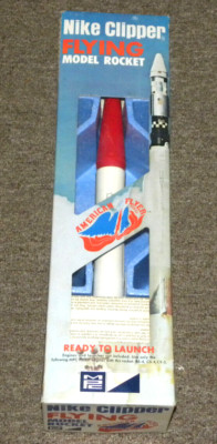 MPC, NIKE CLIPPER, Plastic Ready-to-Fly Rocket, circa 1975, UNOPENED | eBay