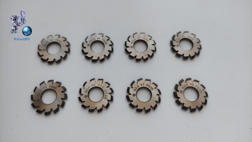 INVOLUTE GEAR CUTTER M0.5 PA20 HSS SET 8PCS USSR Modulfräser Satz | eBay