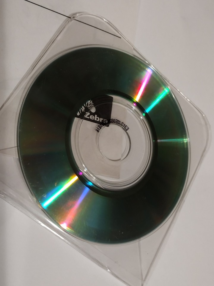 Zebra Direct Thermal Printer Windows Driver Install Disk ZP450 & User ...