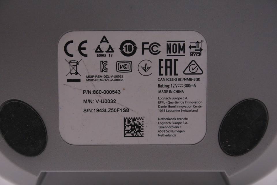 Logitech V-U0032 HD 1080P Video Conference Camera | eBay