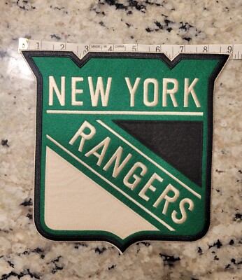 Large Green New York Rangers Patch St Patrick's Day | eBay