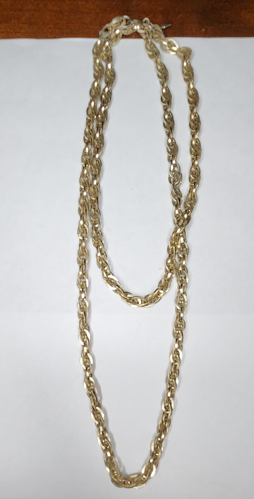 Vintage stamped SARAH COVENTRY Thick Chain Link Gold … - Gem