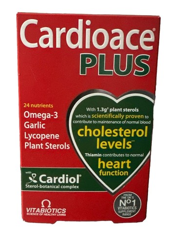 Vitabiotics Cardioace Plus 60 Capsules BB:01/2028 5021265221646 | eBay UK