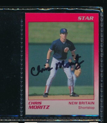 1989 Star #11 Chris Moritz New Britain Red Sox signed autograph (GM3) SWSW6 | eBay