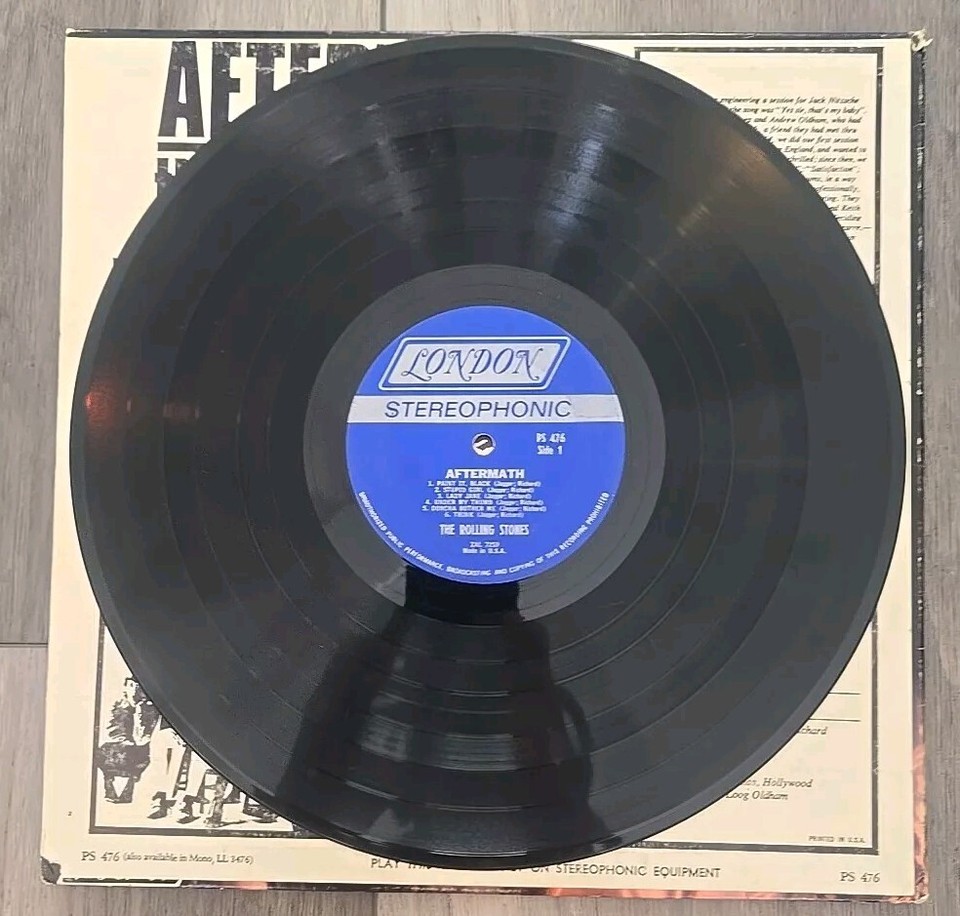 The Rolling Stones ‎– Aftermath Label: London Records ‎– LL 3476: G+ | eBay