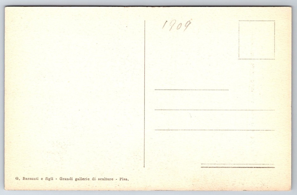 Vintage Postcard Pisa Italy Interna Del Duomo La Lampada di Galileo | eBay