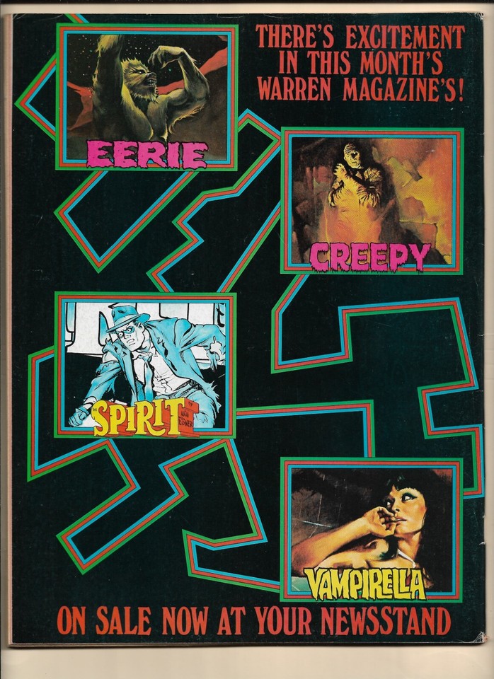 Will Eisners Spirit Magazine #2 F/VF (1974) Warren Magazine. GGA | eBay