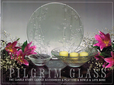 Pilgrim Glass Catalog #300, plates, bowls, candles | eBay