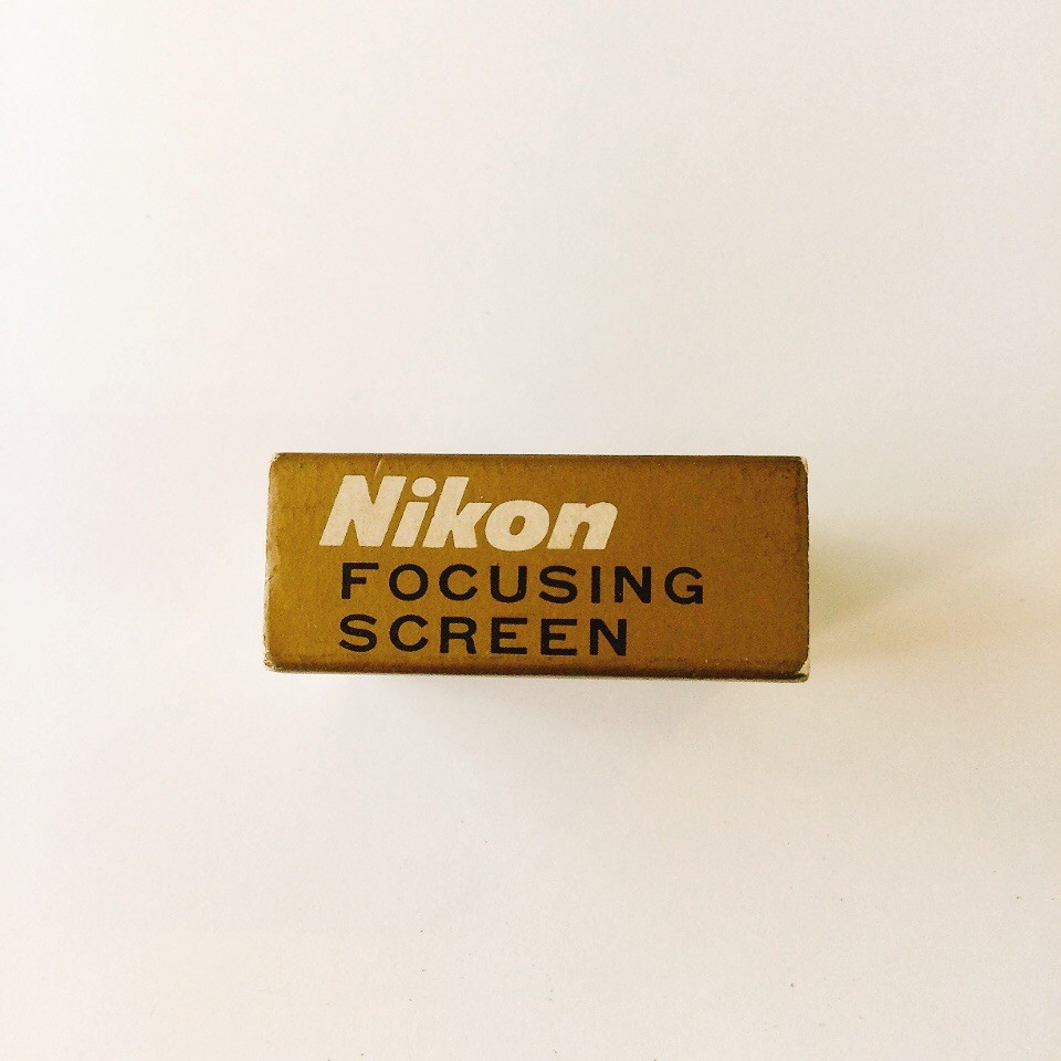 Nikon F/F2 Type G2 Wide Angle Focusing Screen Matte Microprism f 35mm ...