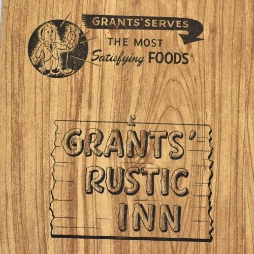 1950 Grants Rustic Inn Hotel Restaurant Menu Aylmer Ontario Canada | eBay