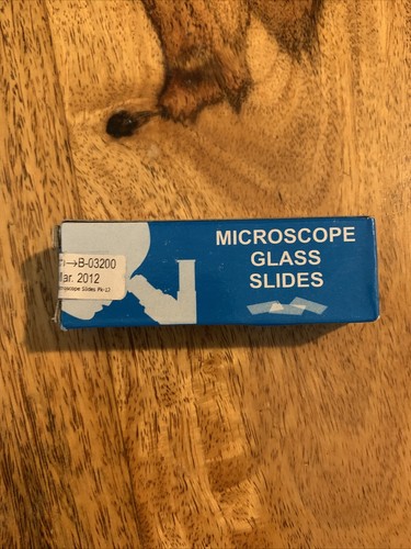 RAD MICROSCOPE GLASS SLIDES 3x1 Single Depression NEW Pack of 12 ...