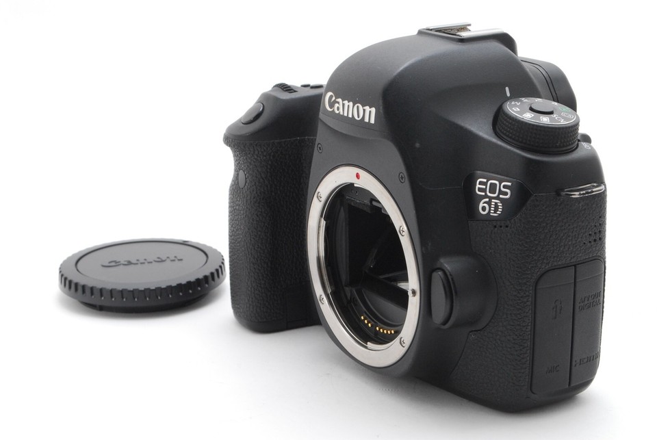 [ Near MINT in BOX ]Canon EOS 6D Body 20.2MP Digital SLR Black From ...