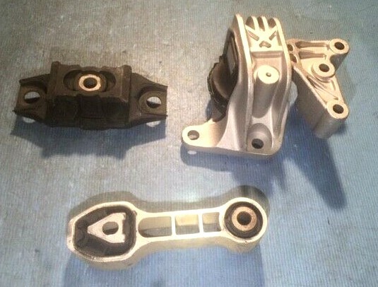 Complete Motor Mount & Trans Mount Set 3PCS for 2012-2018 Fiat 500 ...