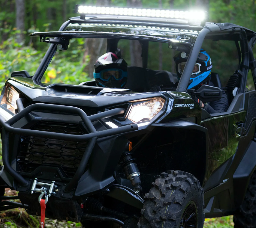 Can-Am PowerFlip Windshield for Maverick Trail, Sport, Sport MAX ...