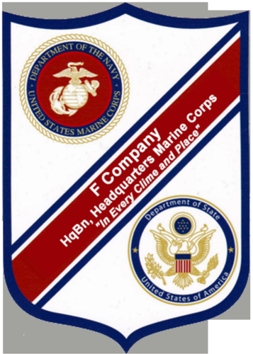 MOS 8151 GUARD HAT PATCH US MARINES PIN UP USS FMF SECURITY GUARD ...