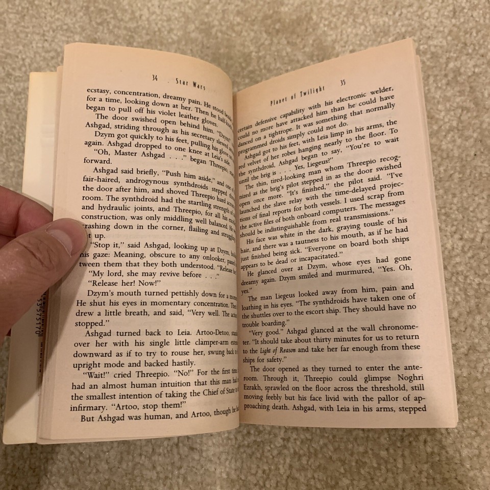 Star Wars Planet of the Twilight Paperback Novel Book Barbara Hambly | eBay