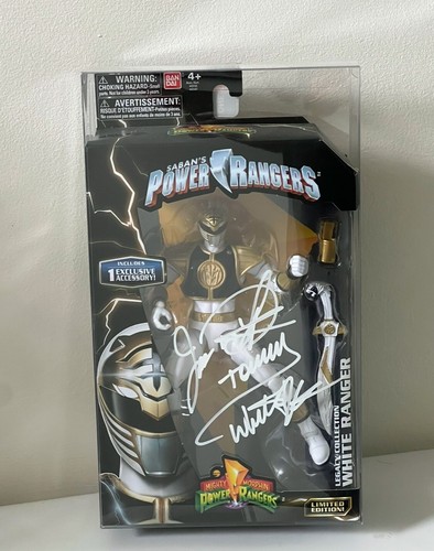 Mighty Morphin Power Rangers Legacy Collection White Ranger 6" Figure ...