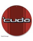1970 - 1974 Plymouth 'Cuda Emblem Novelty Round Aluminum Sign - 14 ...