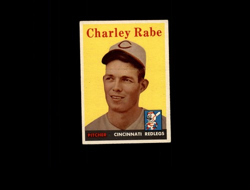 1958 Topps 376 Charley Rabe RC EX #D1,323305 | eBay