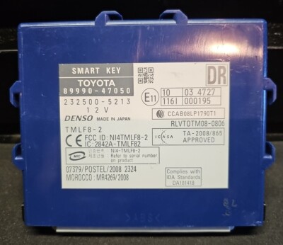 2010 2011 TOYOTA PRIUS SMART KEY MODULE 89990-47050 OEM | eBay