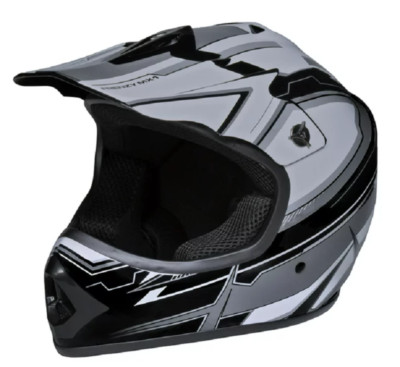 FUEL HELMETS YOUTH FRENZY MX ATV OFF-ROAD HELMET DOT APPROVED MEDIUM ...