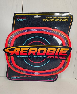 Aerobie Pro Blade Outdoor Flying Disc Red "Engineered For Performance ...