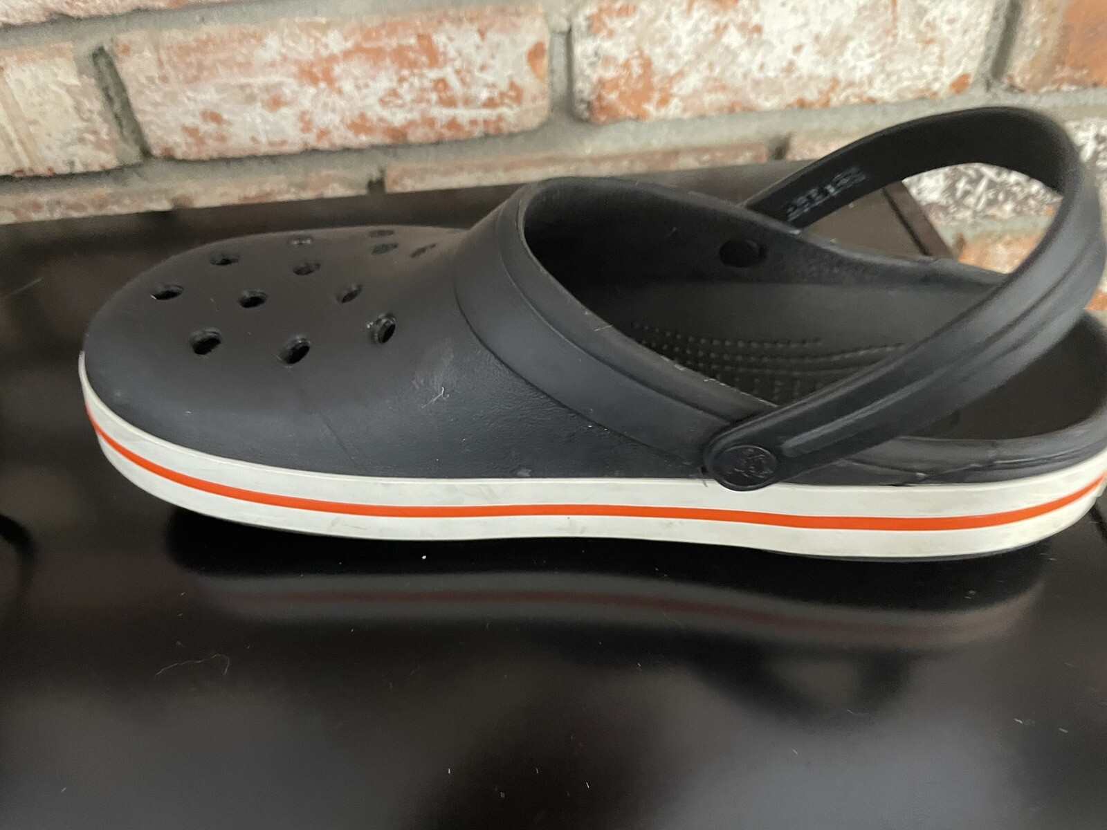 SINGLE RIGHT SHOE ONLY AMPUTEE San Francisco Giants Crocs Rare HTF Men ...