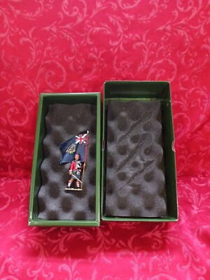 British 42nd Highlander Officer Flag King standard Country BR29 figure ...