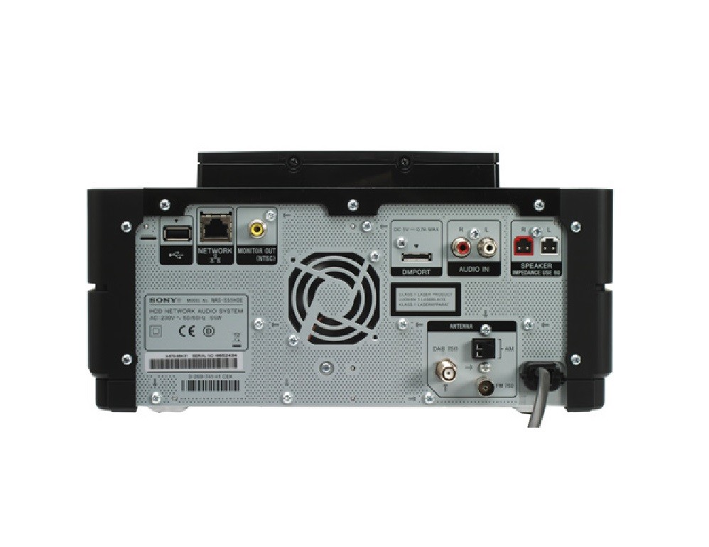 SONY GIGA JUKE NAS-S55HDE CD Player HiFi System USB DAB HDD 80GB -WITH ...