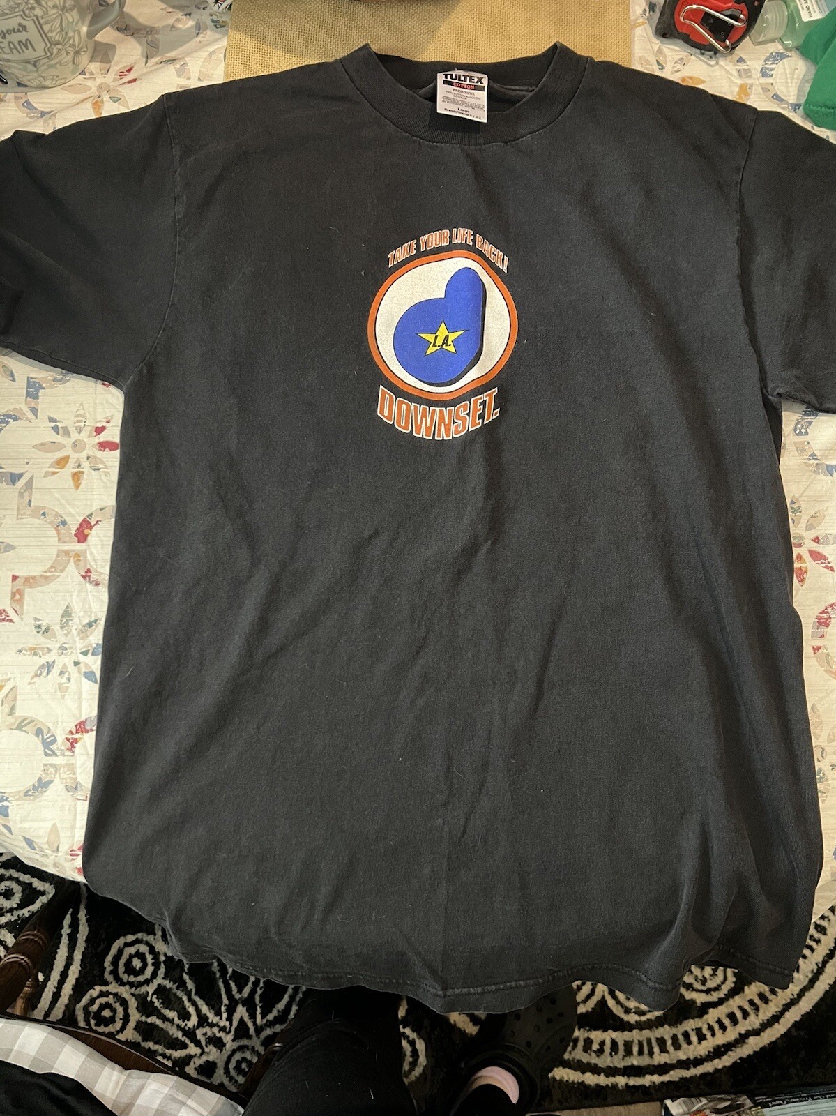 downset. Tshirt Late 90s Very Early 2000s - Gem