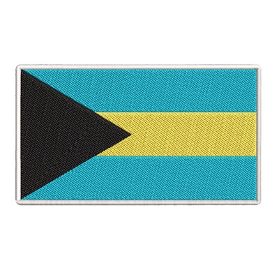 BAHAMAS FLAG PATCH Commonwealth ISLAND EMBLEM applique embroidered iron-on BADGE | eBay