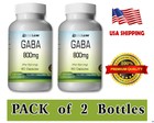 GABA Capsules 60 Serv Pack Of 2 Lactose-Free, Latex-Free & Low Acid | eBay