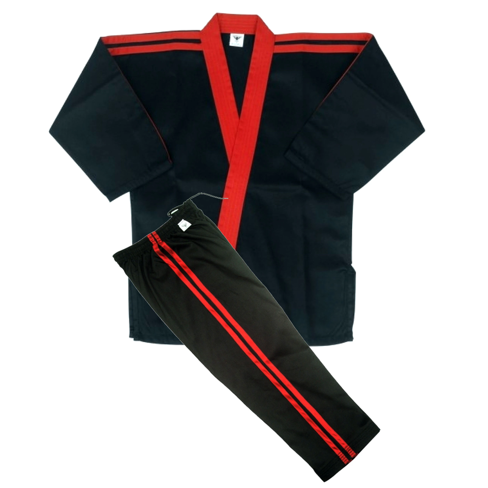 Martial Arts Karate Team Uniforms Gi - Open & V-Neck | eBay