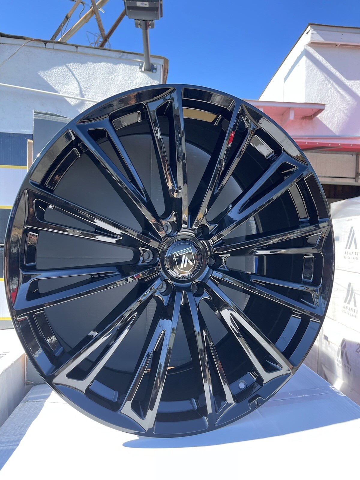 24x10 ASANTI ABL-30 CADILLAC CHEVY TAHOE YUKON DENALI WHEEL TIRE ...