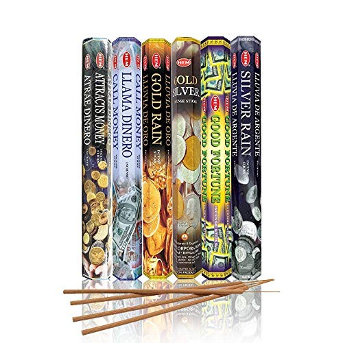 HEM assorted incense sticks pack of 6, 20 stick tubes,120 sticks total ...
