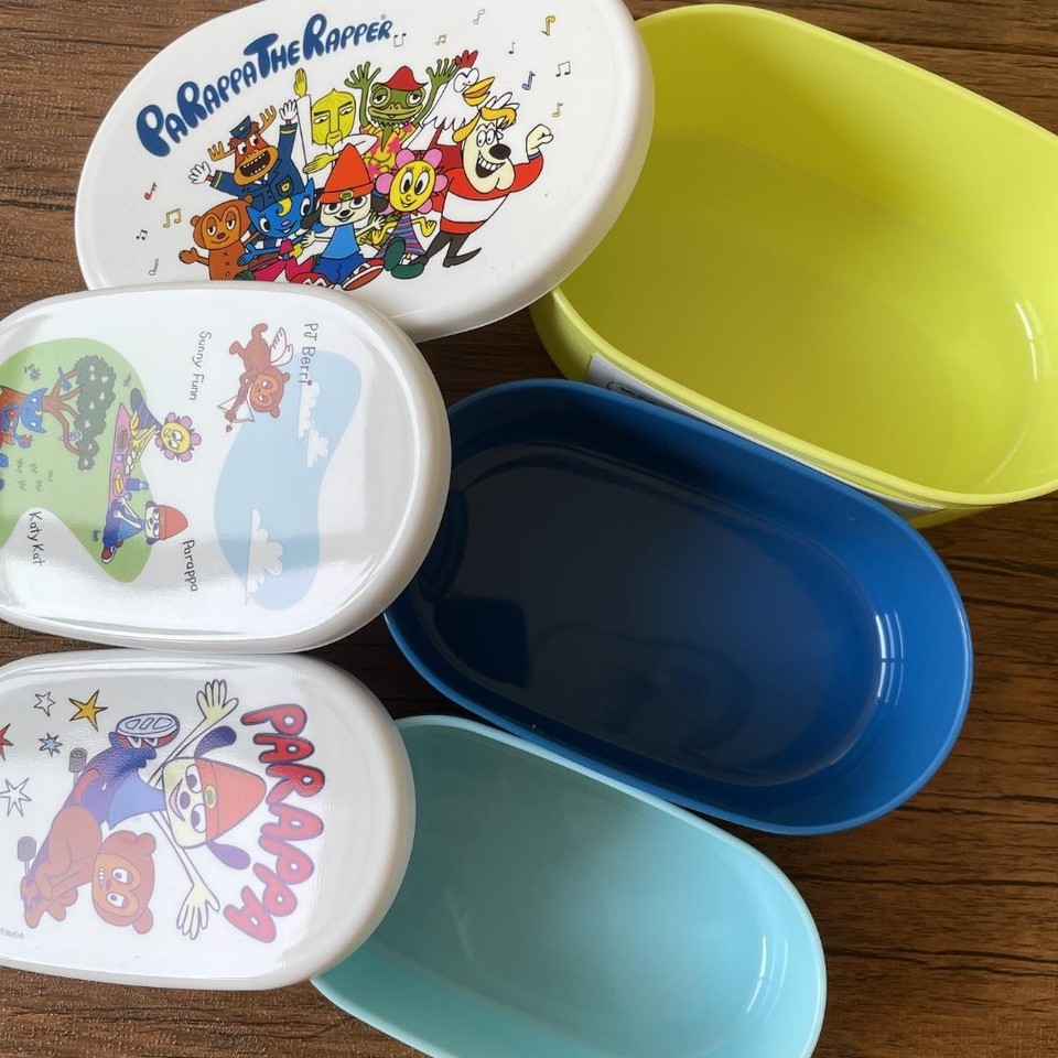 PaRappa the Rapper Bento Box Lunchbox Shōwa Retro | eBay