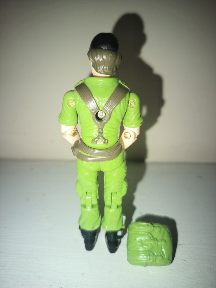 GI Joe 1985 Lady Jaye with backpack, Near Mint,Little to no paint wear ...