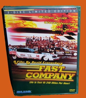 NEW RARE OOP DAVID CRONENBERG FAST COMPANY 2 DISC LIMITED EDITION MOVIE ...