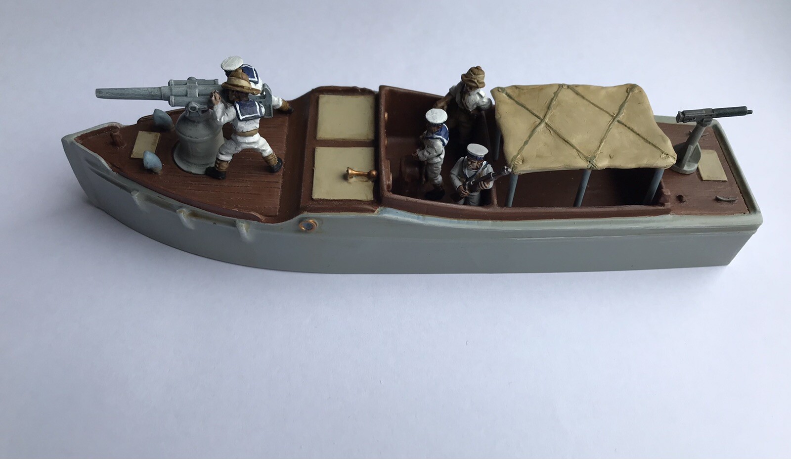 British WW1 River Gunboat Launch 1/56 (28mm) Model Kit East Africa ...