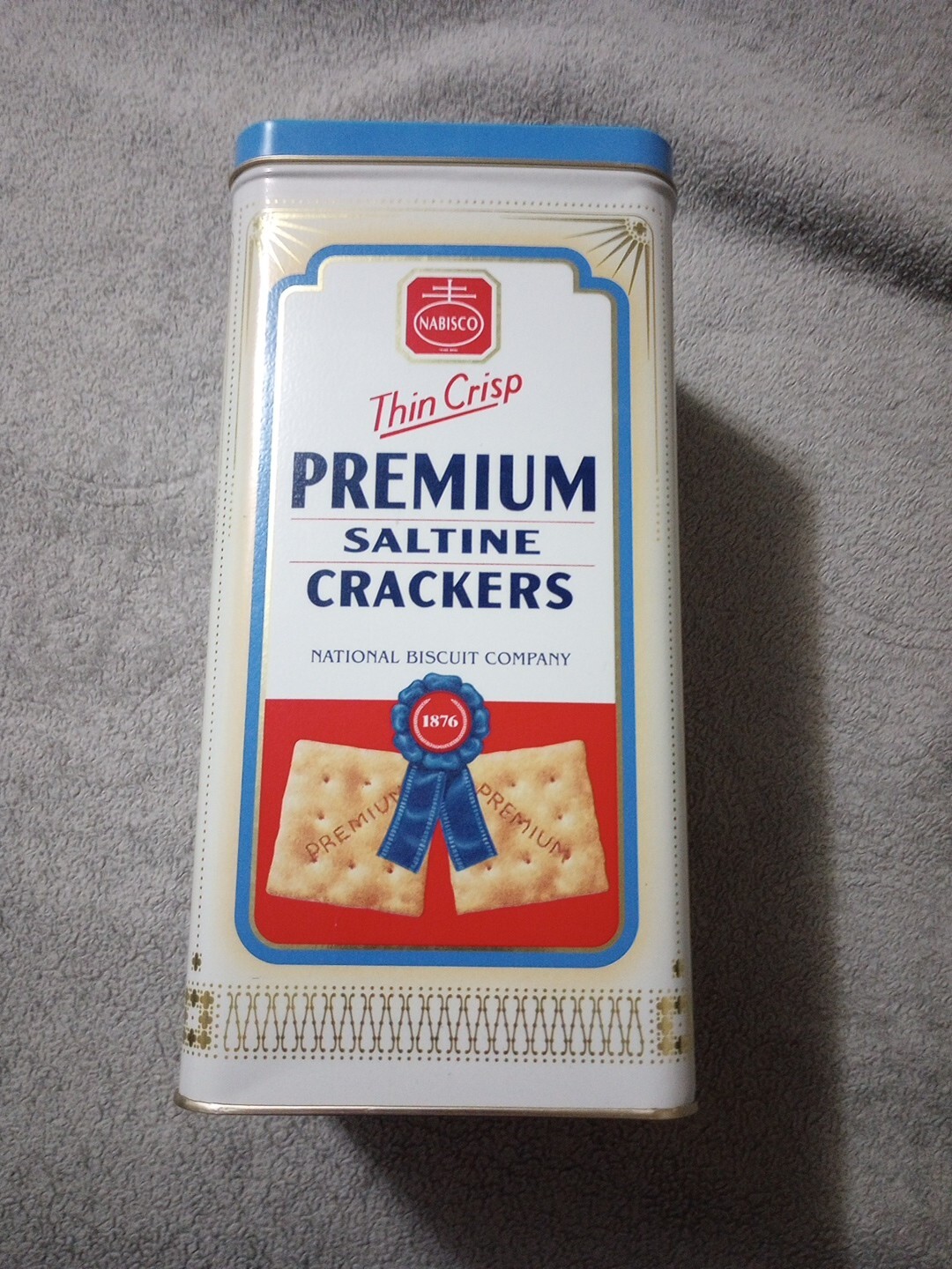 Vintage 1993 Nabisco Premium Saltine Cracker Tin | eBay